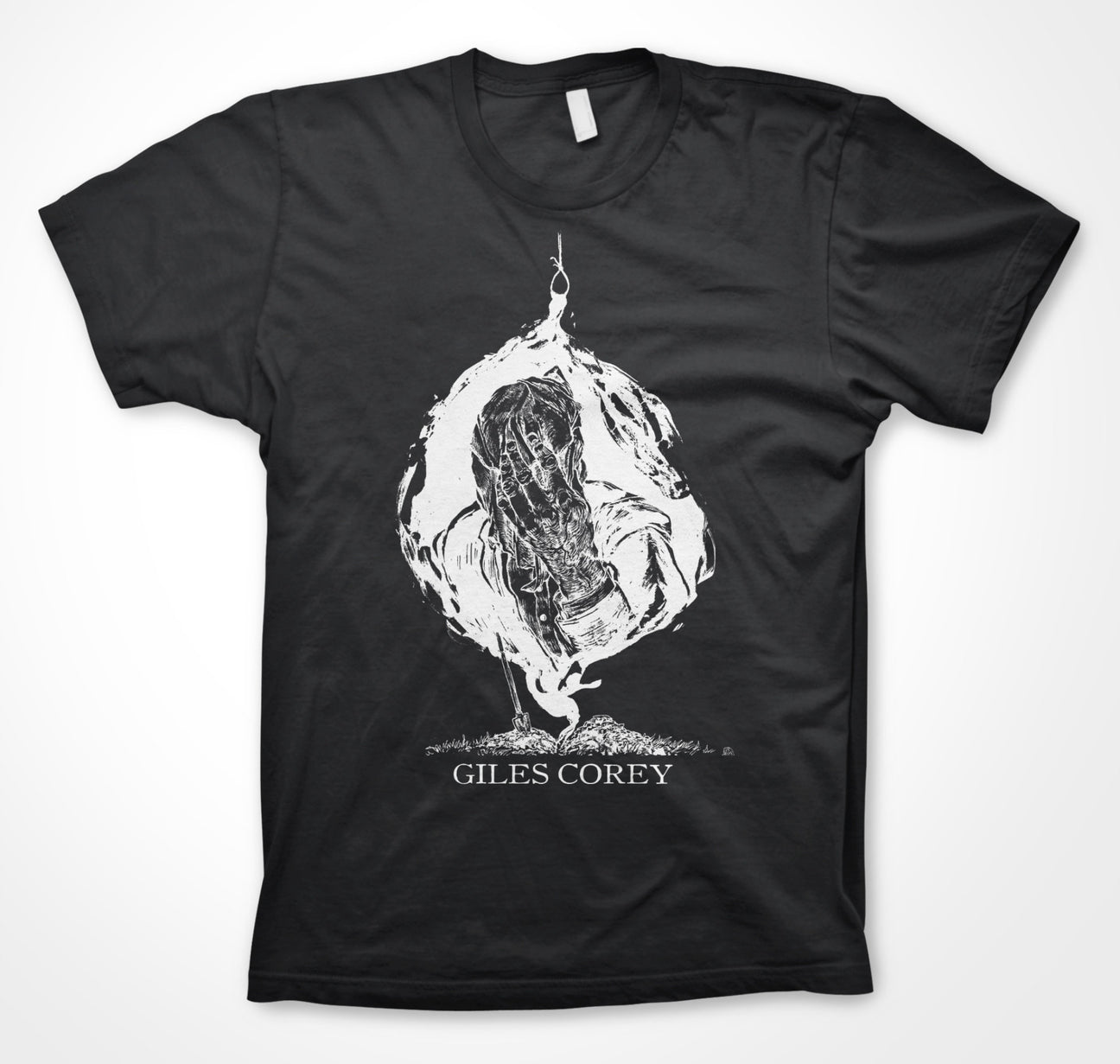 Giles Corey "Grave" T-Shirt - Black – ENEMIES LIST HOME RECORDINGS